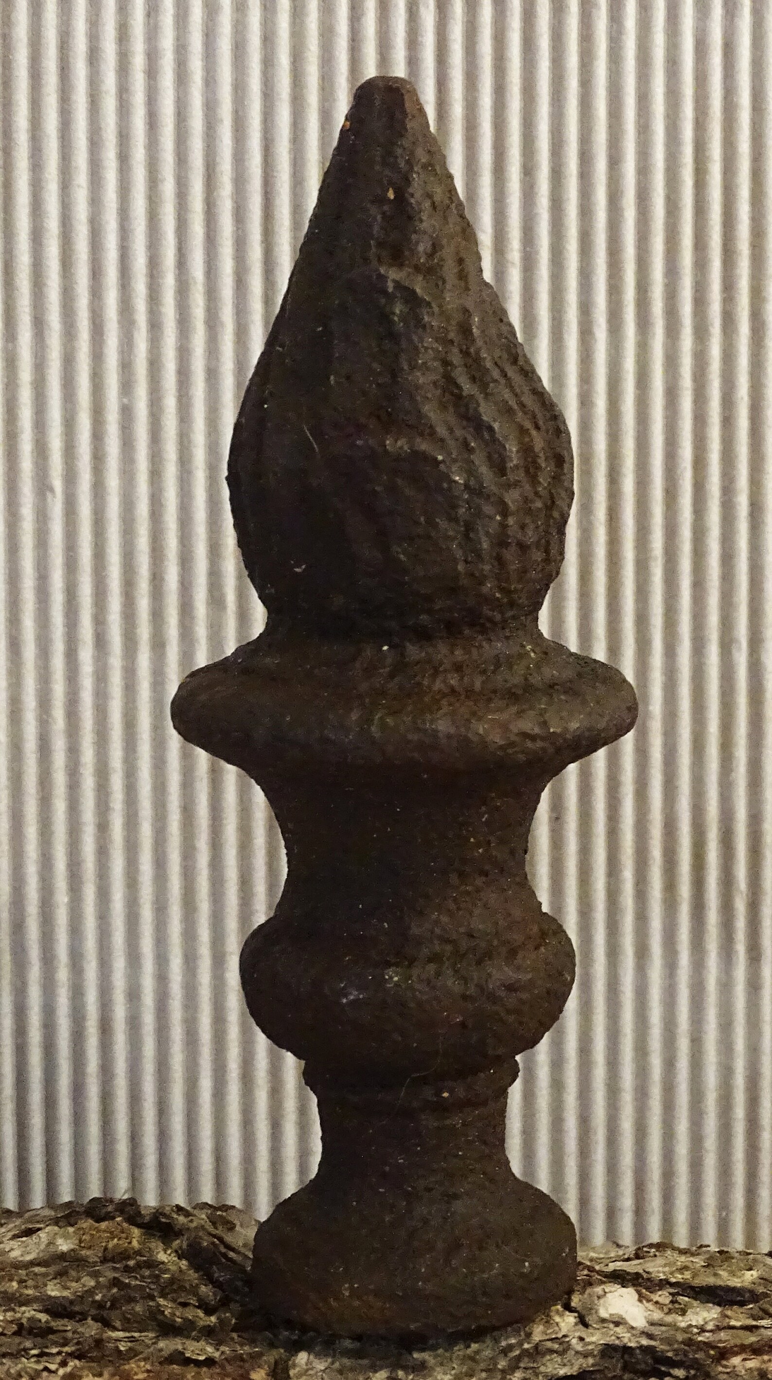 French Iron Finial Iron Eternal Flame Finial French Salvage - Etsy