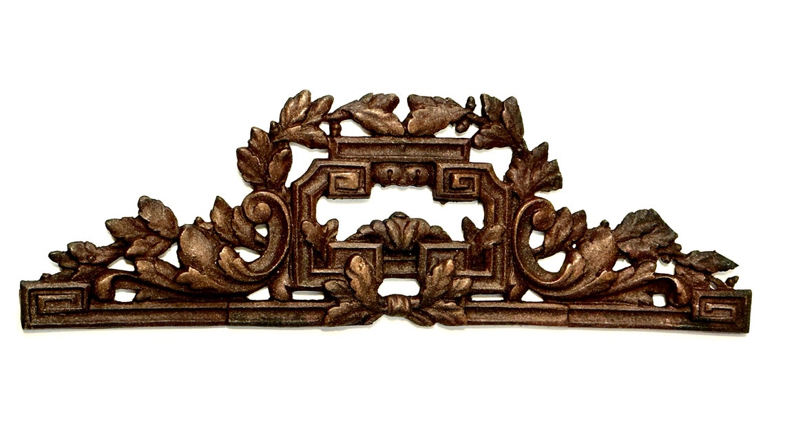 9.75 Antique French Keyhole Cover, Escutcheon, Door Back Plate Vintage ...