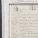 Antique Framed 19th Century French Document, 1816 French Legal Document ...