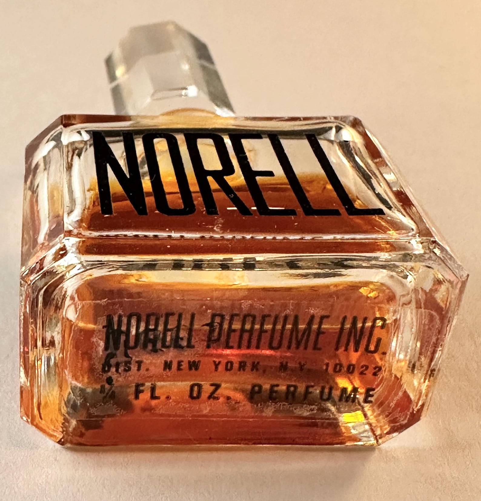 Vintage Norell Perfume 1/4 Fl Oz Norell Mini Perfume, Collectible ...