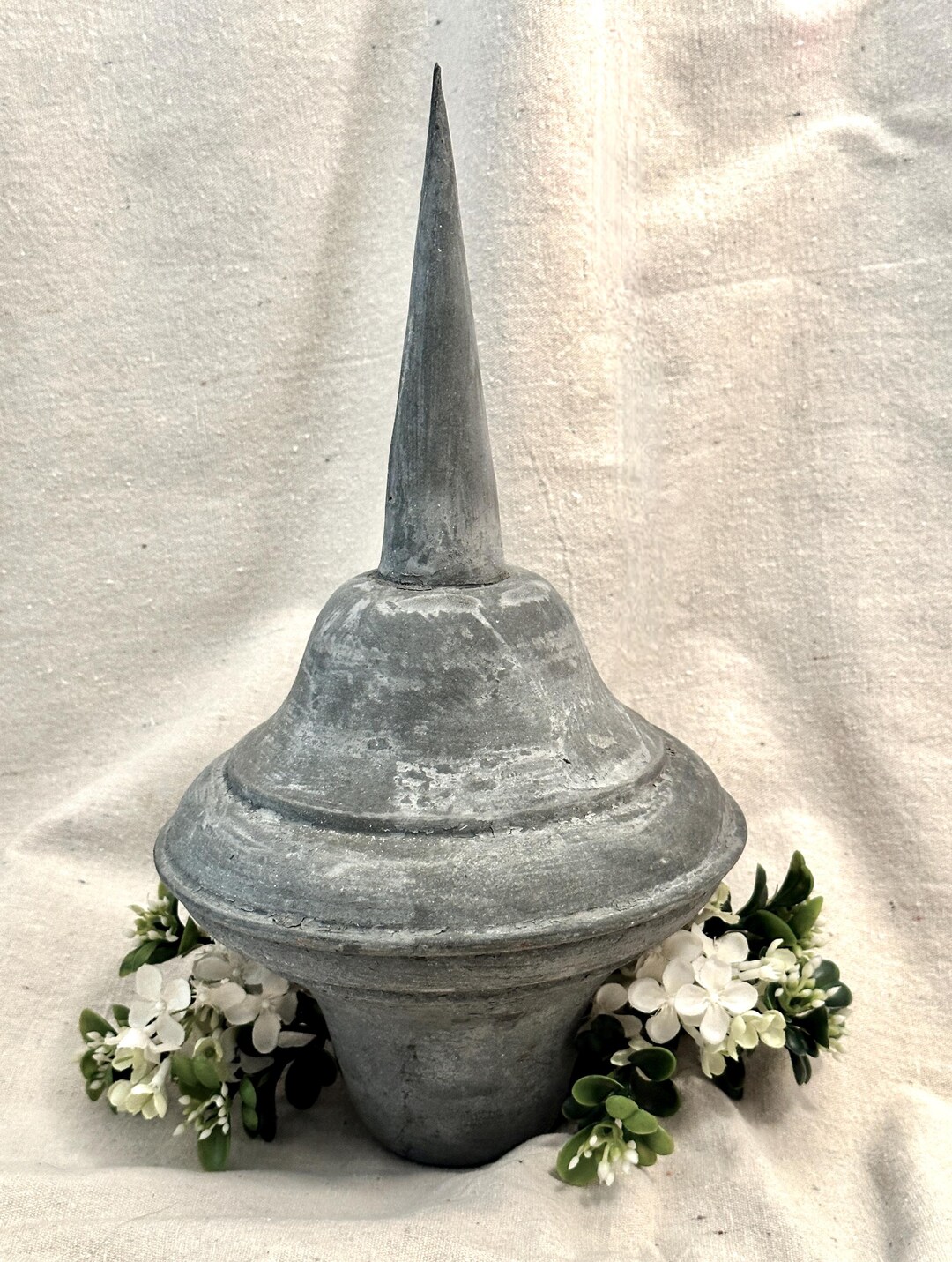 Antique French Zinc Roof Finial, Zinc Roof Cupola, Zinc Architectural ...