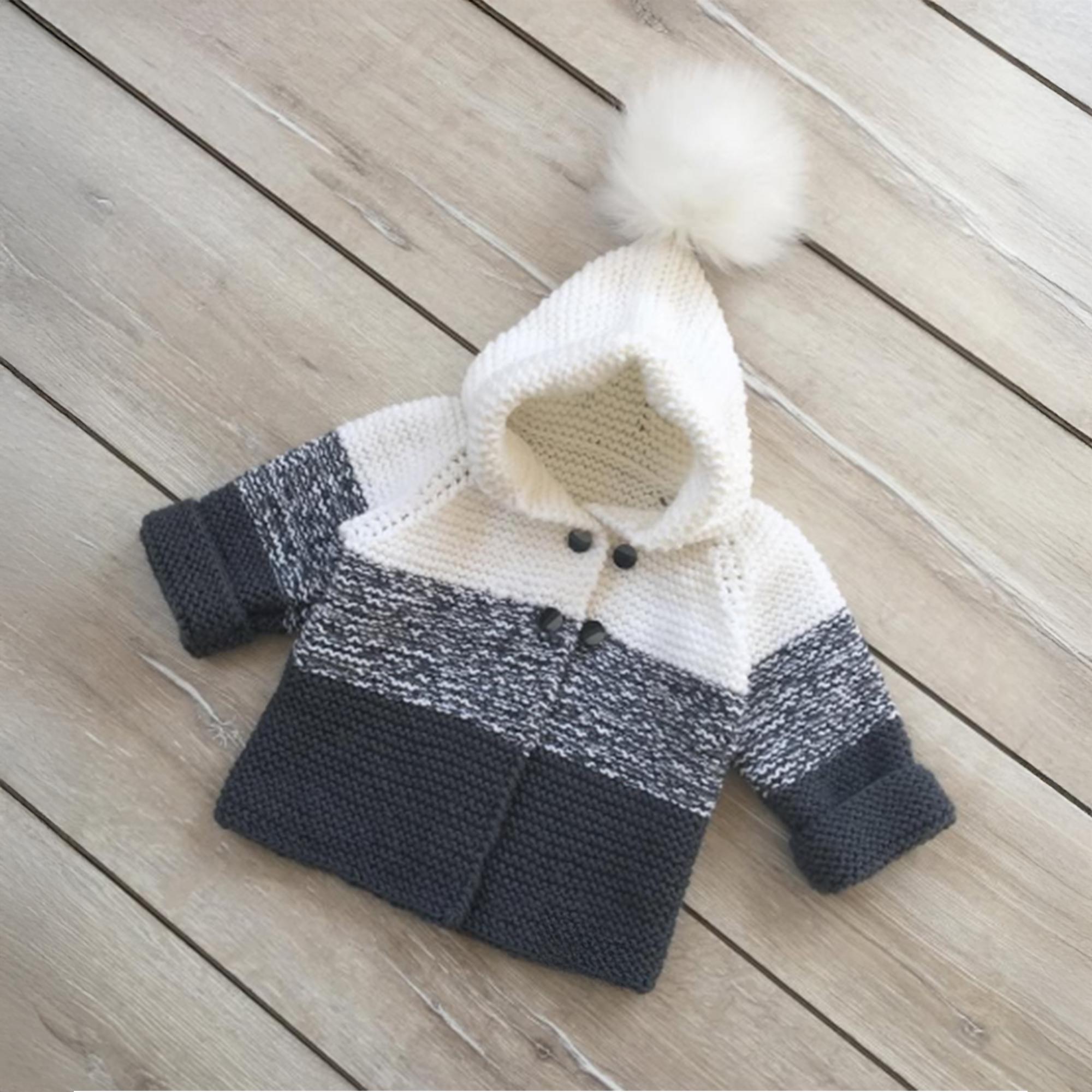 Handmade Baby Knit Cardigan: Soft Wool Blend, Cozy Winter Outfit - Etsy