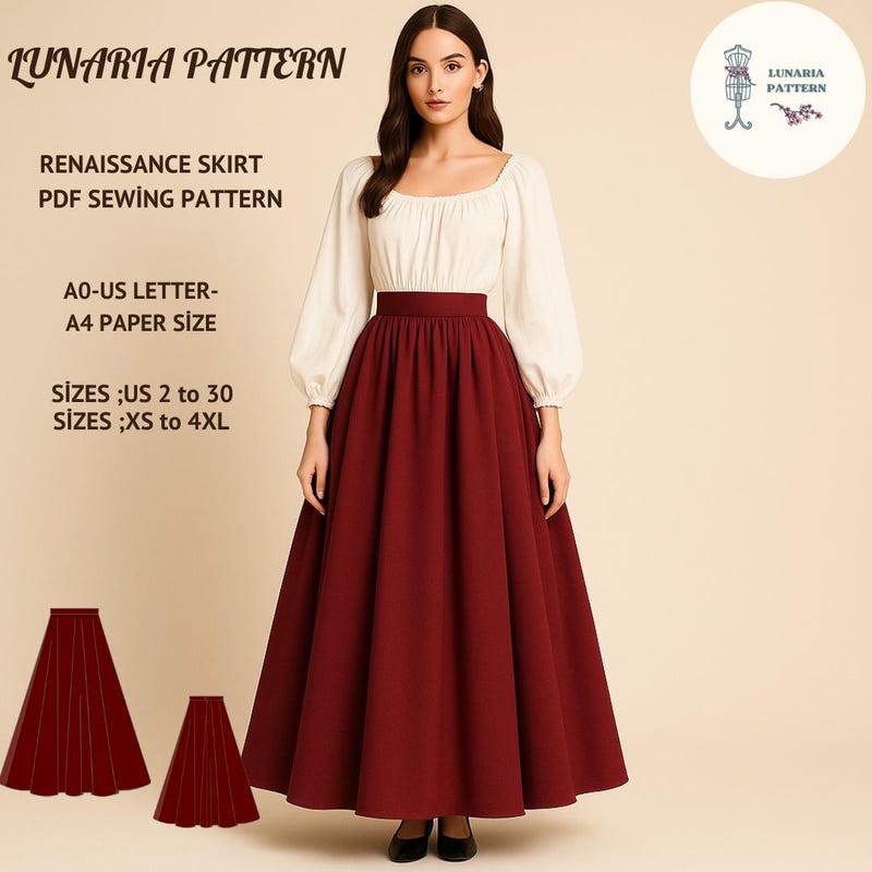 Renaissance Skirt - Etsy