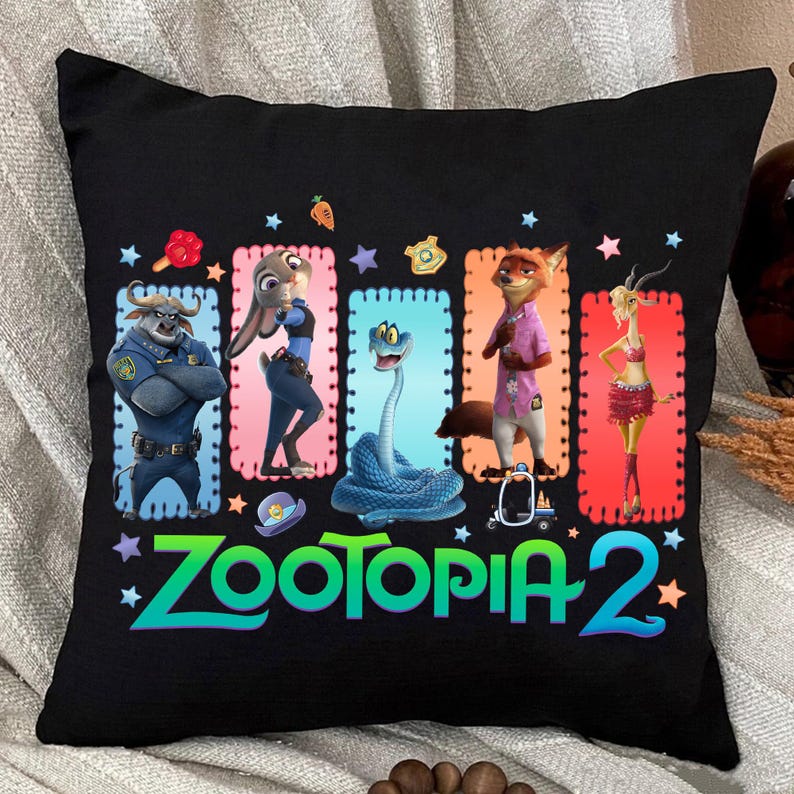 Zootopia 2 Sweatshirt, Cartoon Characters Unisex Pullover - Etsy