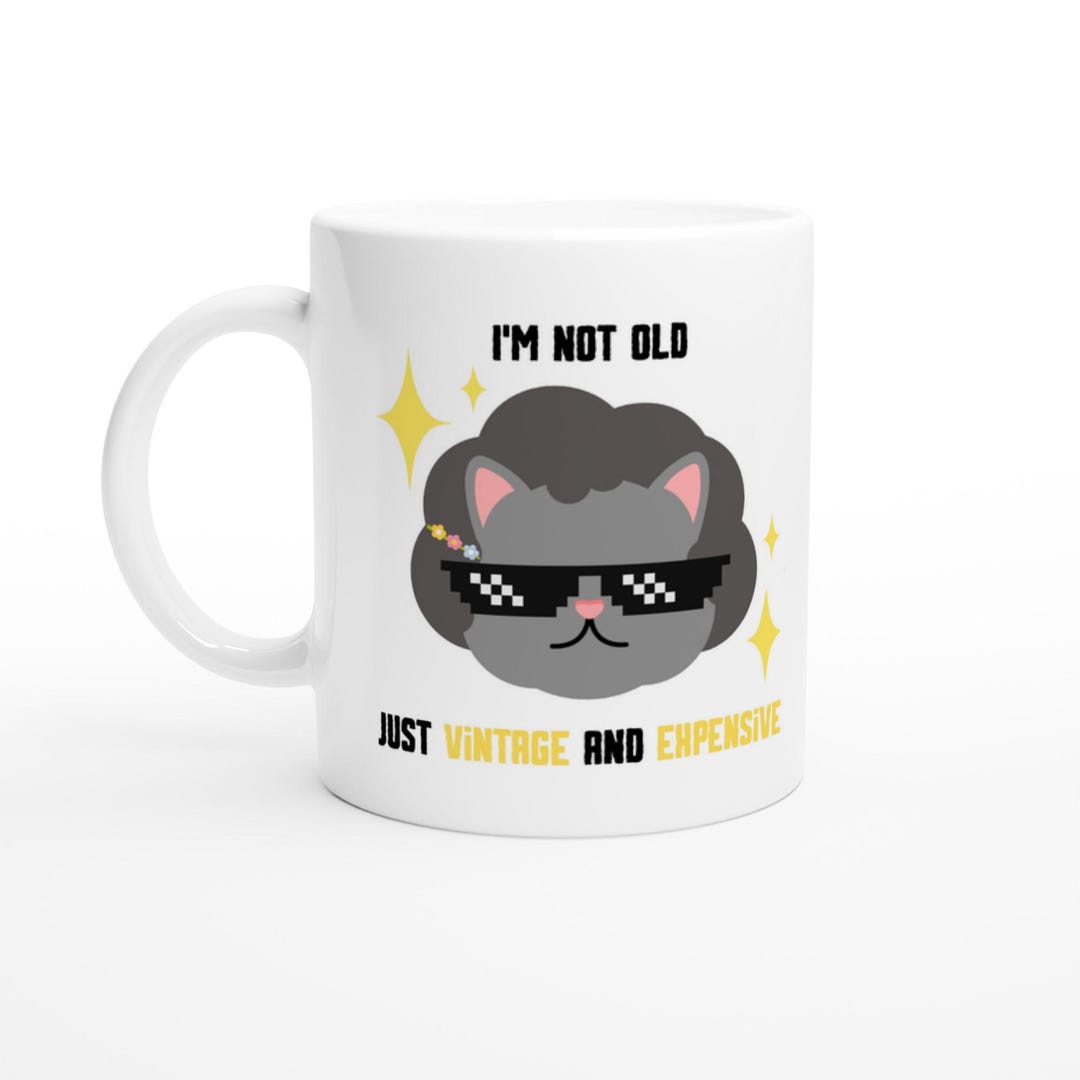 K-halmeoni Granny Cat Cool Mug - Personalized Gift - Etsy