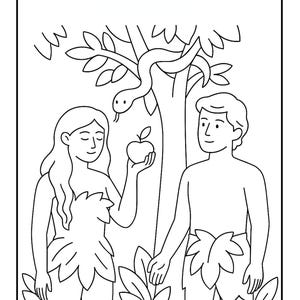 Old Testament Coloring Pages for Kids | Bible Story Printable (digital ...