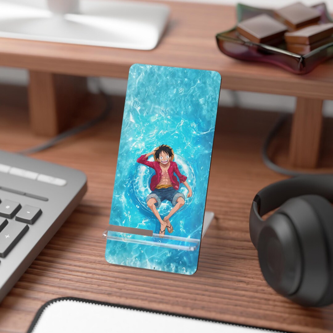 Monkey D. Luffy Phone Stand: One Piece Anime Desk Accessory - Etsy