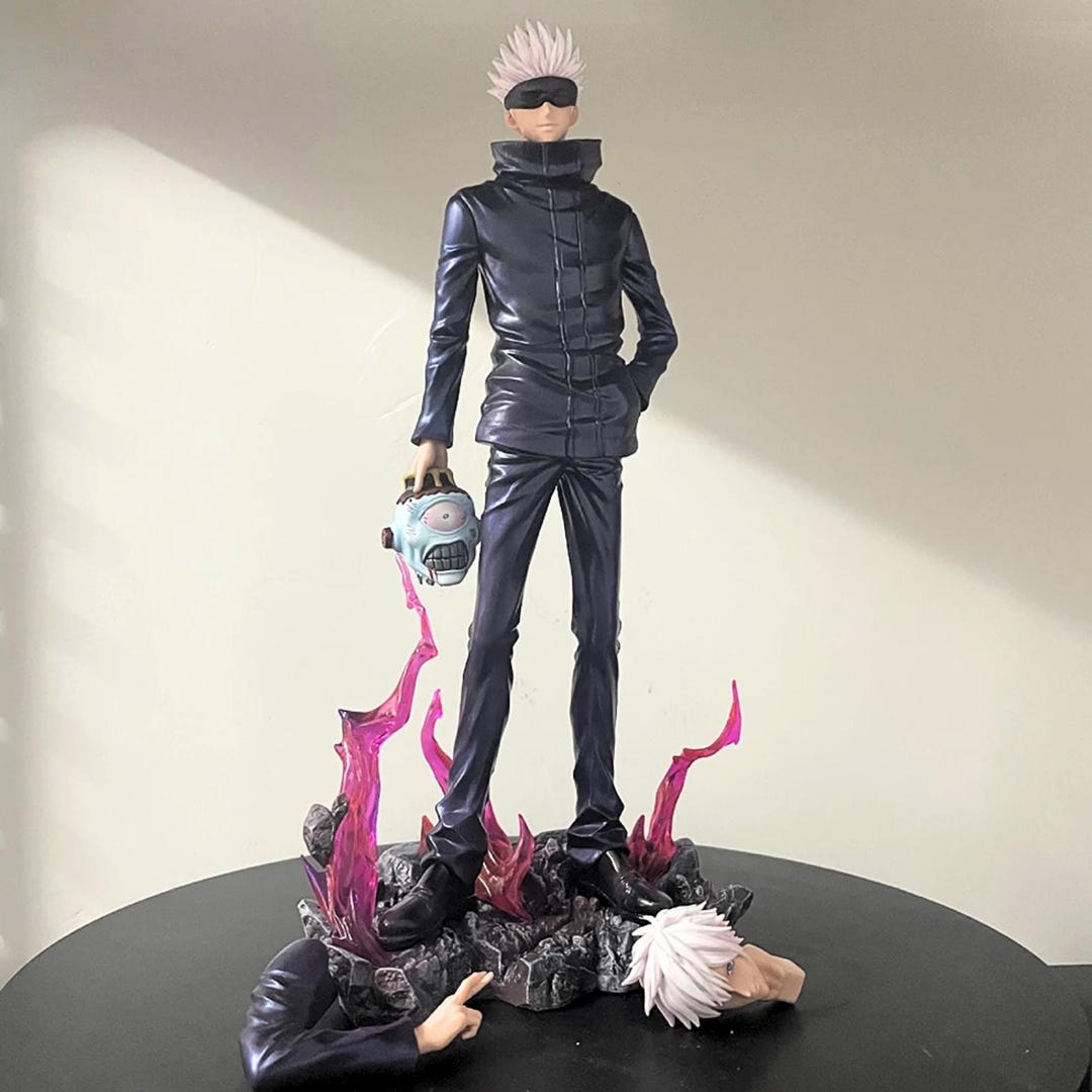Gojo Satoru Action Figure Gojo Jujutsu Kaisen PVC Action Figure Gojo ...