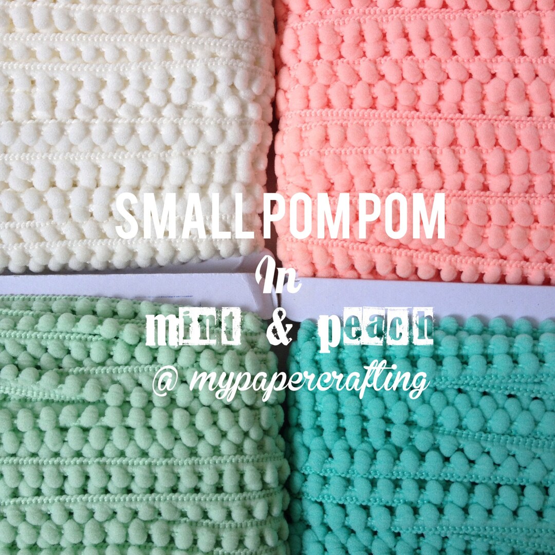 Mini Pom Pom String - Etsy
