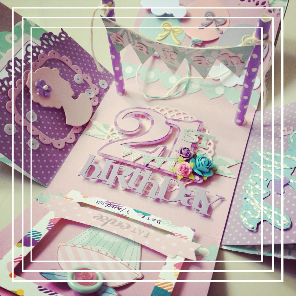 Custom Box Card Handmade for Birthday, Wedding, Festival Card - Etsy