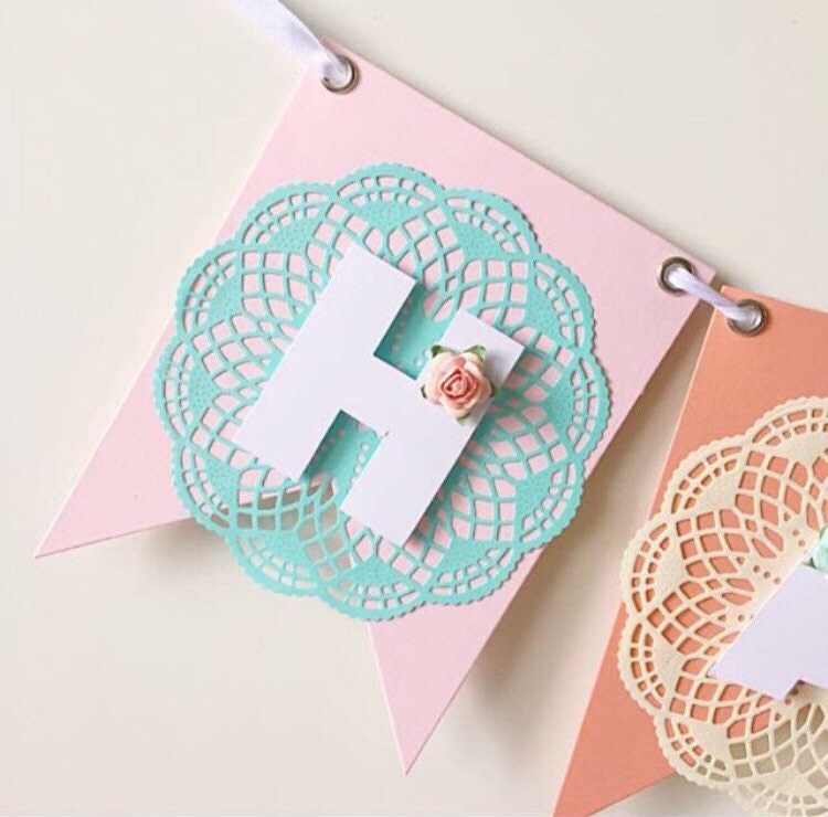 10 Rainbow or Pastel Color Lilith Paper Doilies for Wedding Decoration ...