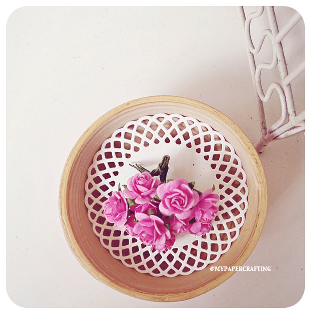 10 Mulberry Rose Buds Paper Flower Pink Color / Pack - Etsy