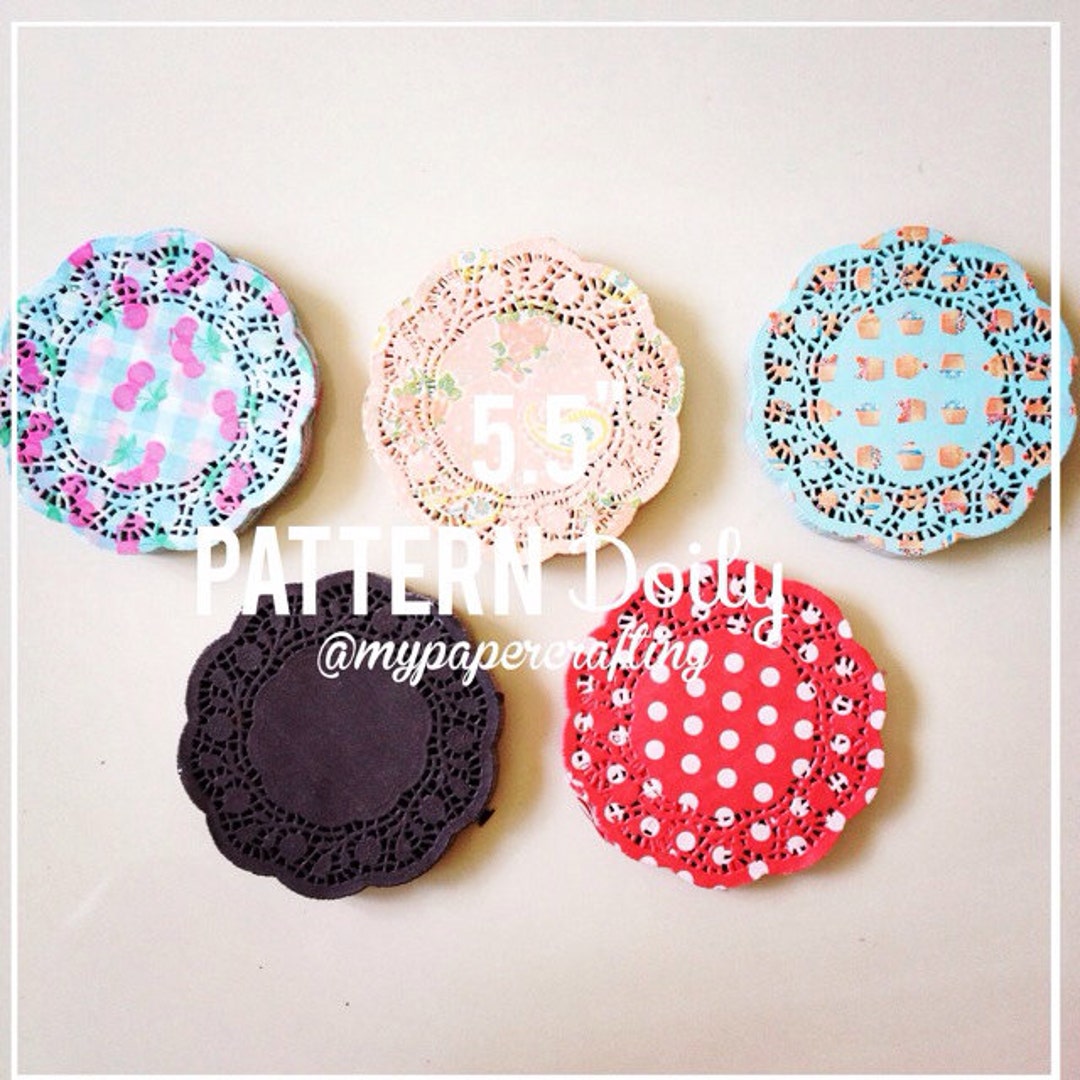 Design Color Paper Doily for Wedding Decoration/ Pack - Etsy