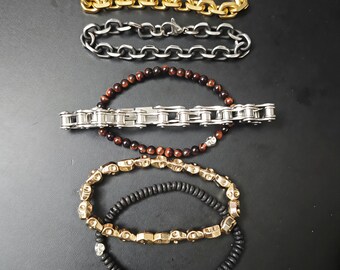 Chain & Link Bracelets - Etsy India