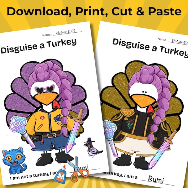 Hide the Turkey Rumi - Etsy