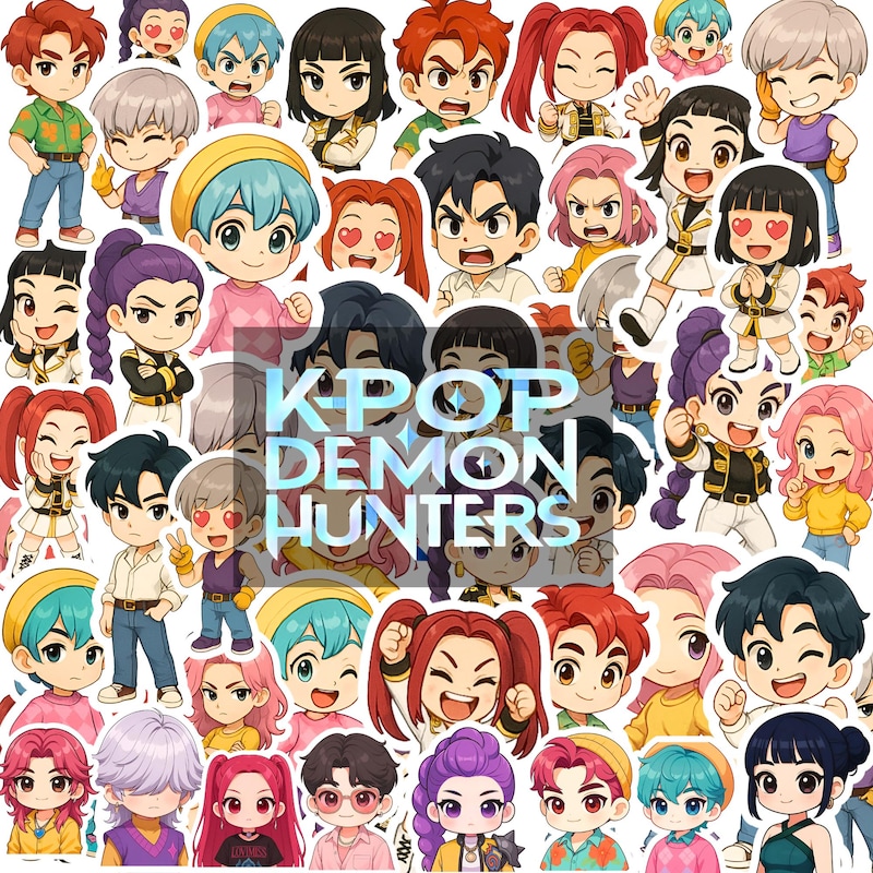 Kpop Demon Hunters Chibi - Etsy
