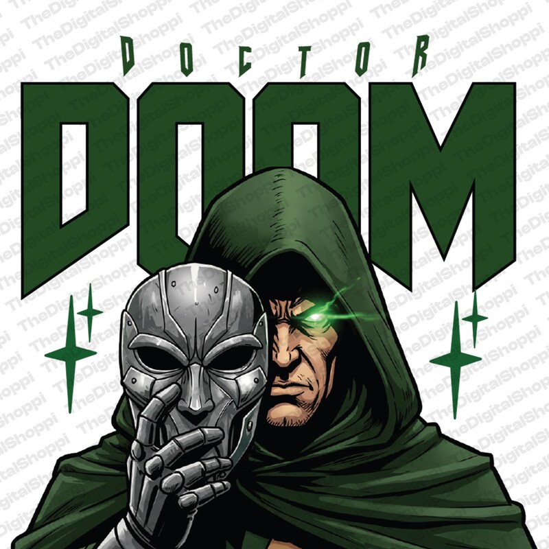 Dr Doom Mask - Etsy