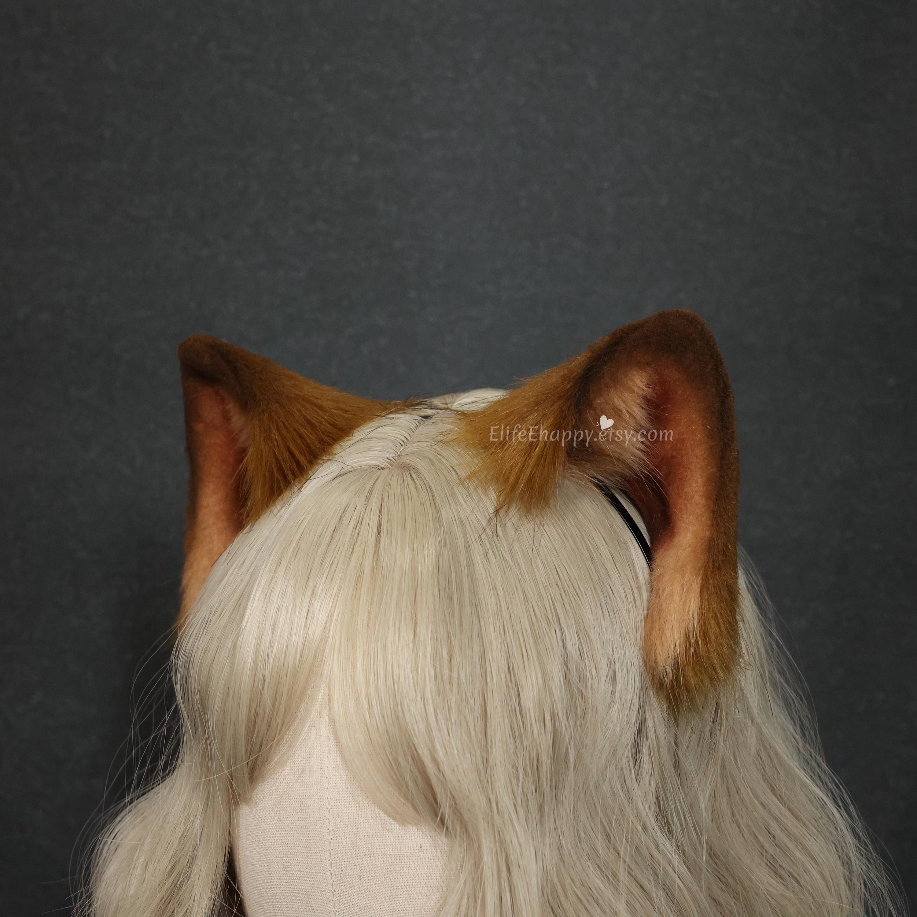 Faux Fur Cat Ear and Tail Set—cosplay Costume Accessory - Etsy