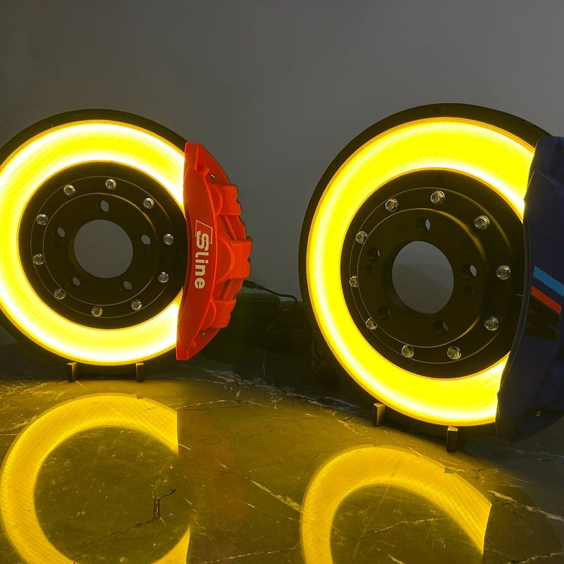 Brake Disc Led Lamp - Etsy