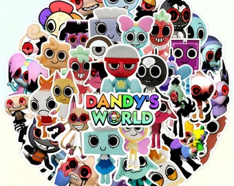 Dandy's World Keychains - Etsy