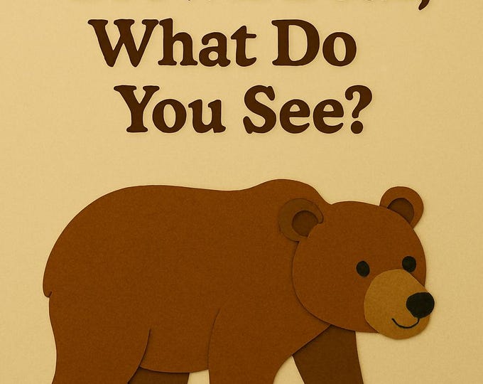 Brown Bear Brown Bear Felt Story | Digital Printable PDF | Circle Time ...