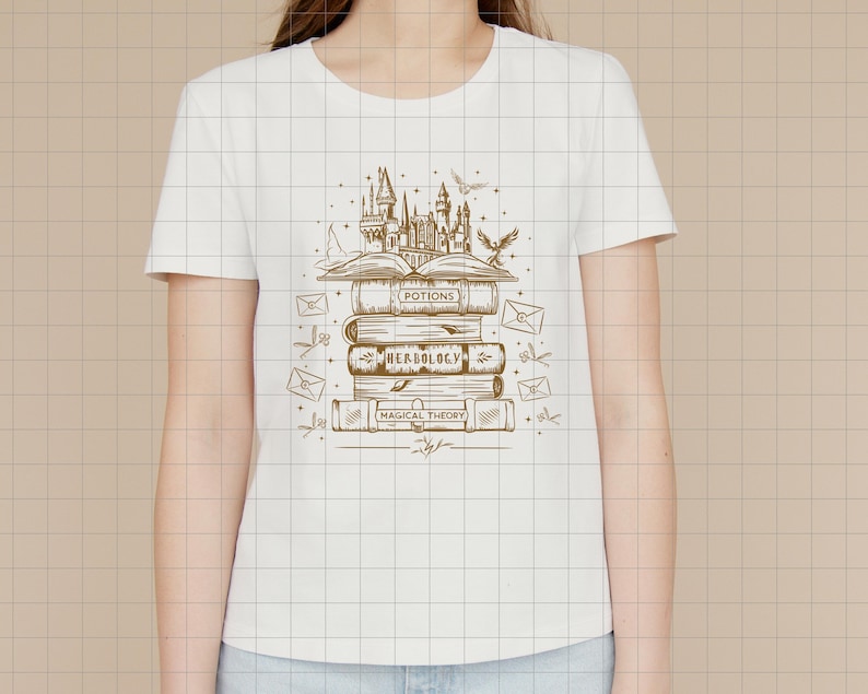 Wizard Castle Book SVG – Fantasy School Design (digital Download) - Etsy