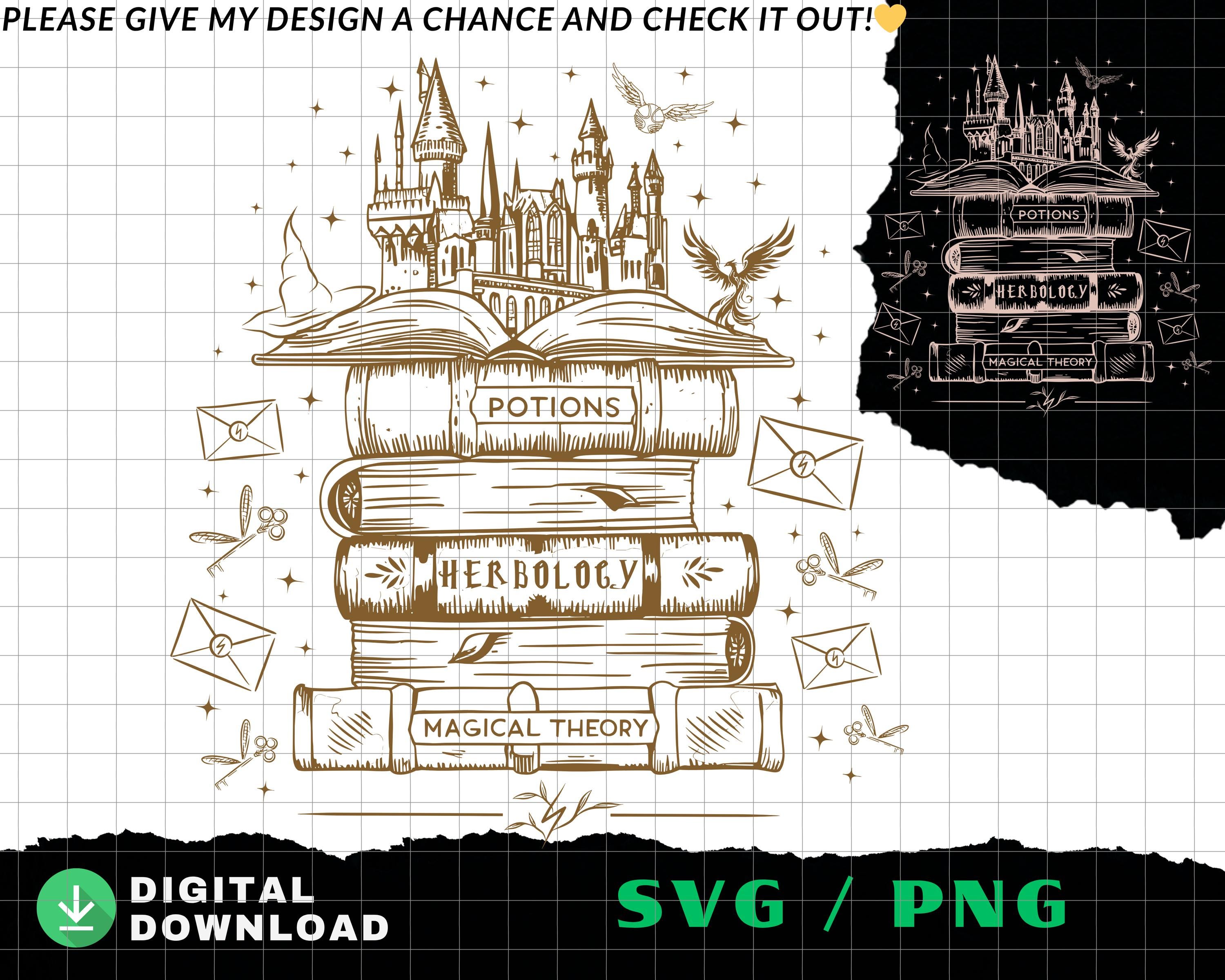 Wizard Castle Book SVG – Fantasy School Design (digital Download) - Etsy