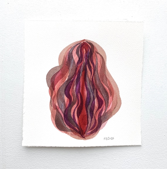 Clitoris Vulva Sticker Fig Vulva Anatomy Fig Vulva Drawing Vulva Art ...