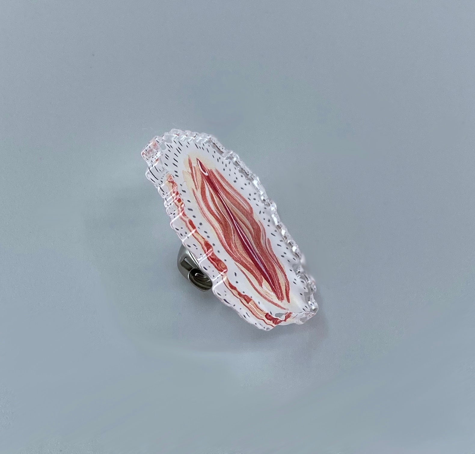 Betty Acrylic Pin/ Feminist Vag Badge LGBTQIA Labia Vagina - Etsy