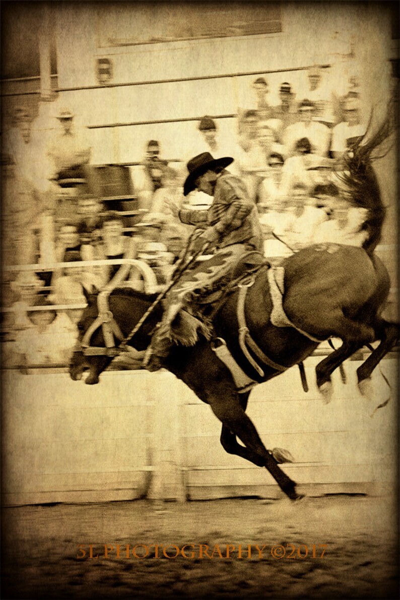 Rodeo Cowboy Western Home Decor Rustic Fine Art Photography - Etsy