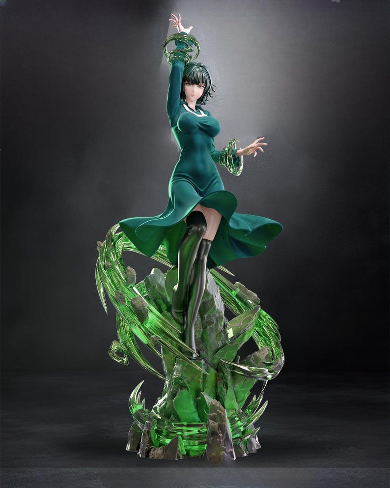 Emerald Tempest Esper – Wind & Telekinesis Sorceress | 3D Print Model ...
