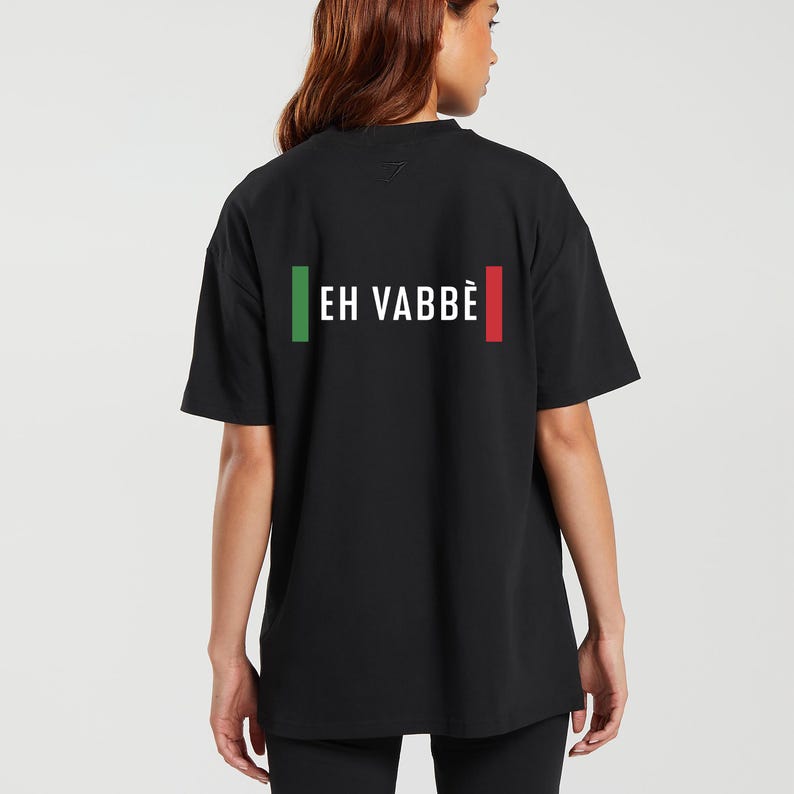 EH VABBÈ / Double-sided Tee or Sweater / Common Italian Expressions and ...
