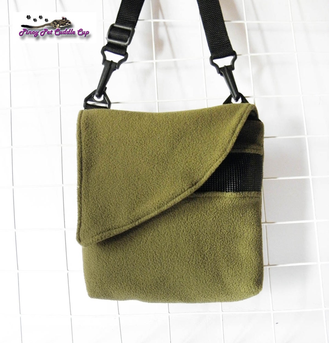 Sugar Glider and Rat Plain Color Bonding Pouch With Flap and Boxed ...