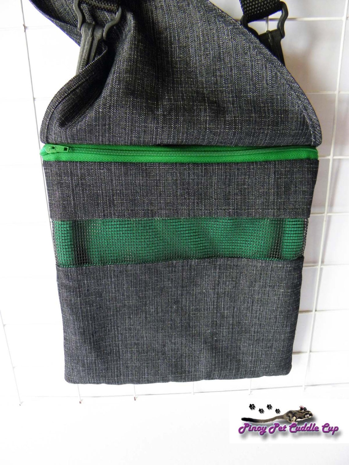 Sugar Glider and Rat Denim Bonding Pouch With Flap and Pocket - Etsy