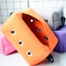 Made to Order Sugar Glider, Rat, Small Animal Travel Bag Black Fleece ...