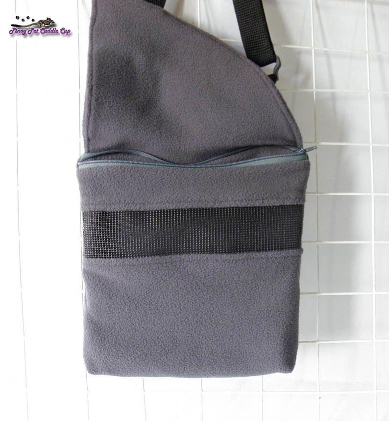 Sugar Glider and Rat Plain Color Bonding Pouch With Flap and Boxed ...