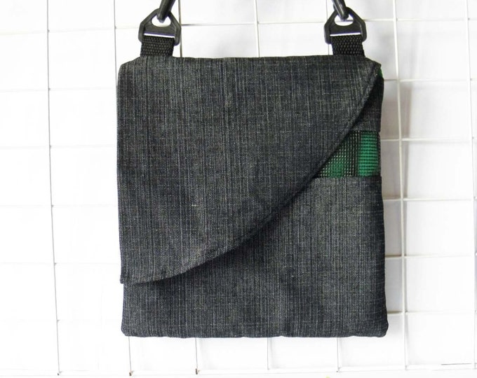 Sugar Glider and Rat Denim Bonding Pouch With Flap and Pocket - Etsy