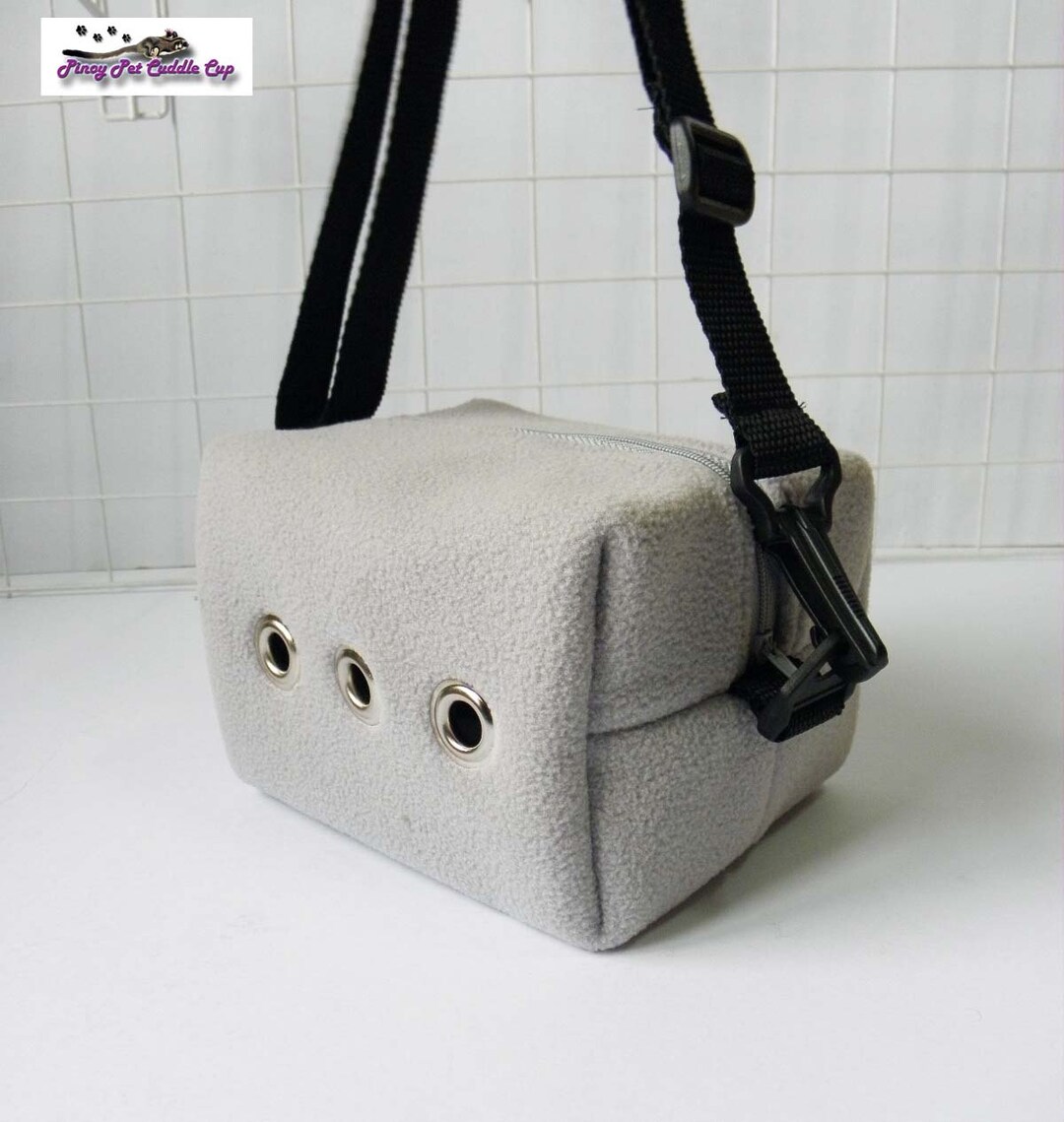 Made to Order Sugar Glider Rat Small Animal Travel Bag Gray - Etsy