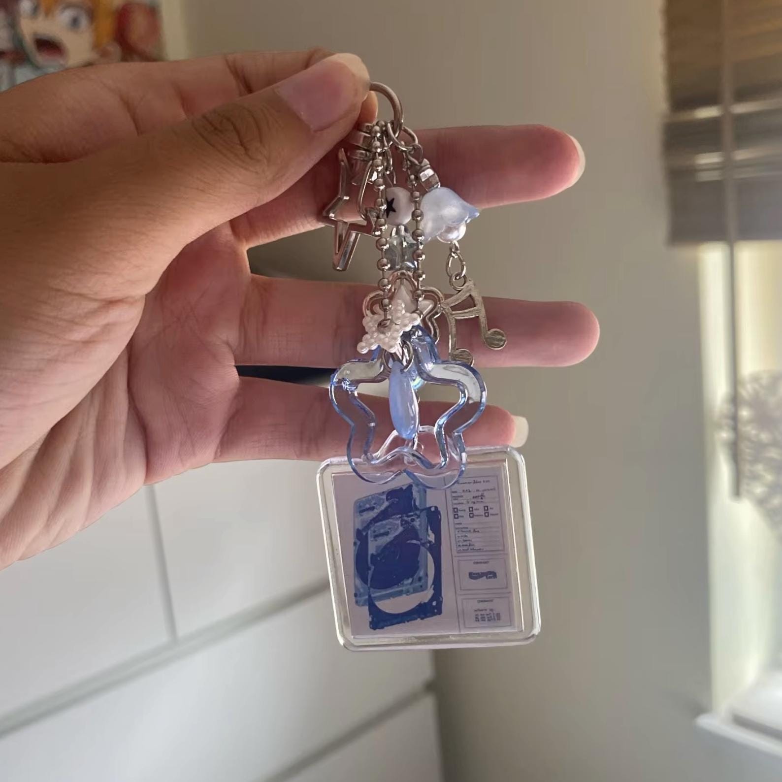 Wave to Earth Keychain, Handmade Beaded Key Chain, Wave to Earth Merch ...