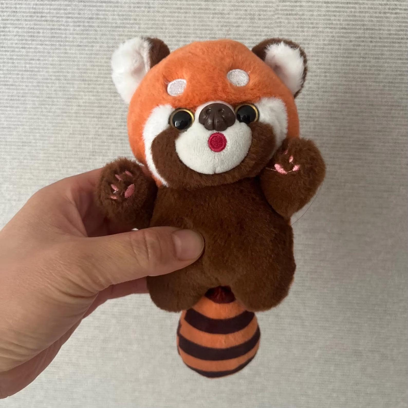 Red Panda Keychain Plush, Keyring Soft Plush Toy Bag Charm, Gift for ...