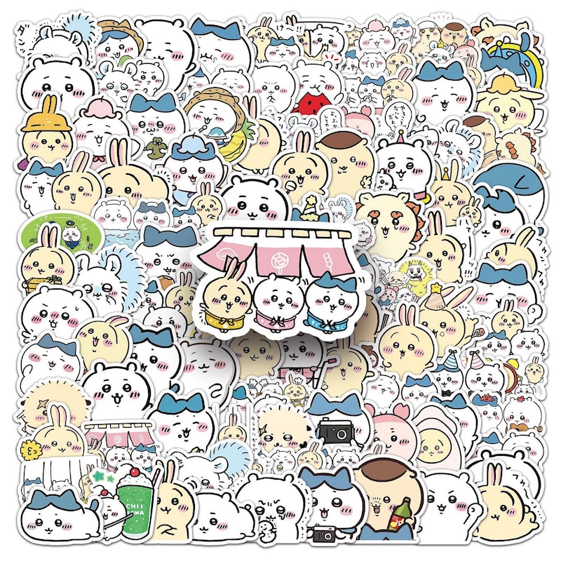 Chiikawa Laptop Sticker - Etsy