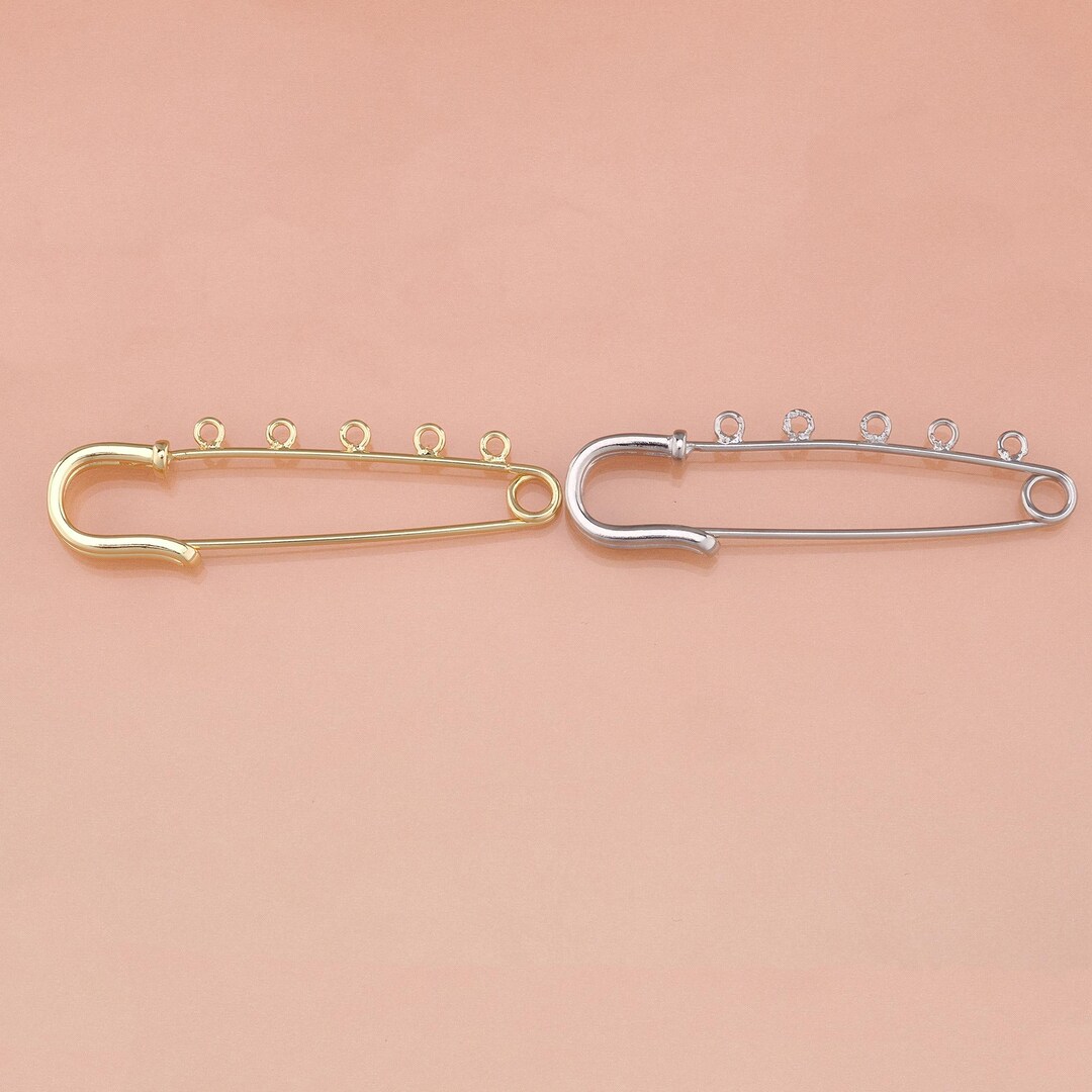 18K Gold Filled Pin Clasp,carabiner Clasp for Jewelry Making,smooth ...