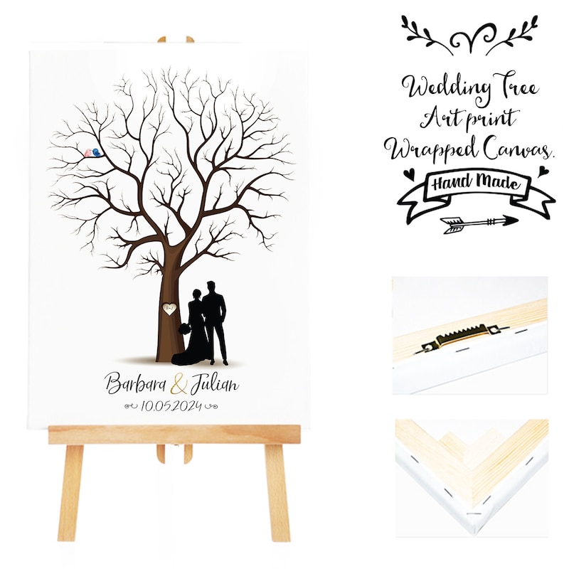 Wedding Thumbprint Tree - Etsy