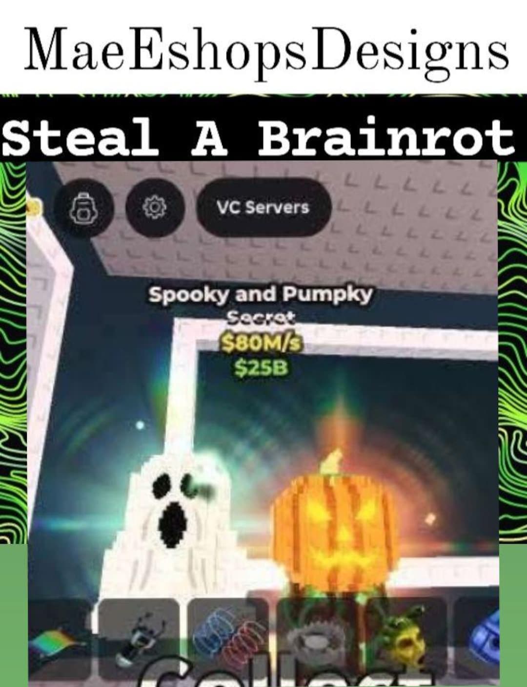 Spooky and Pumpky | Steal a Brainrot - Etsy