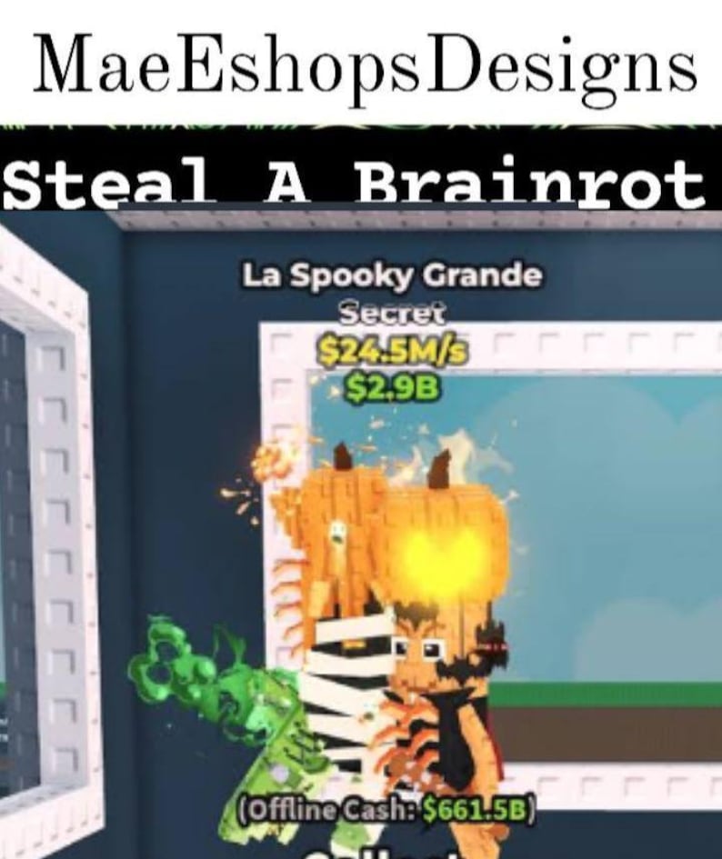 La Spooky Grande | Steal A Brainrot - Etsy