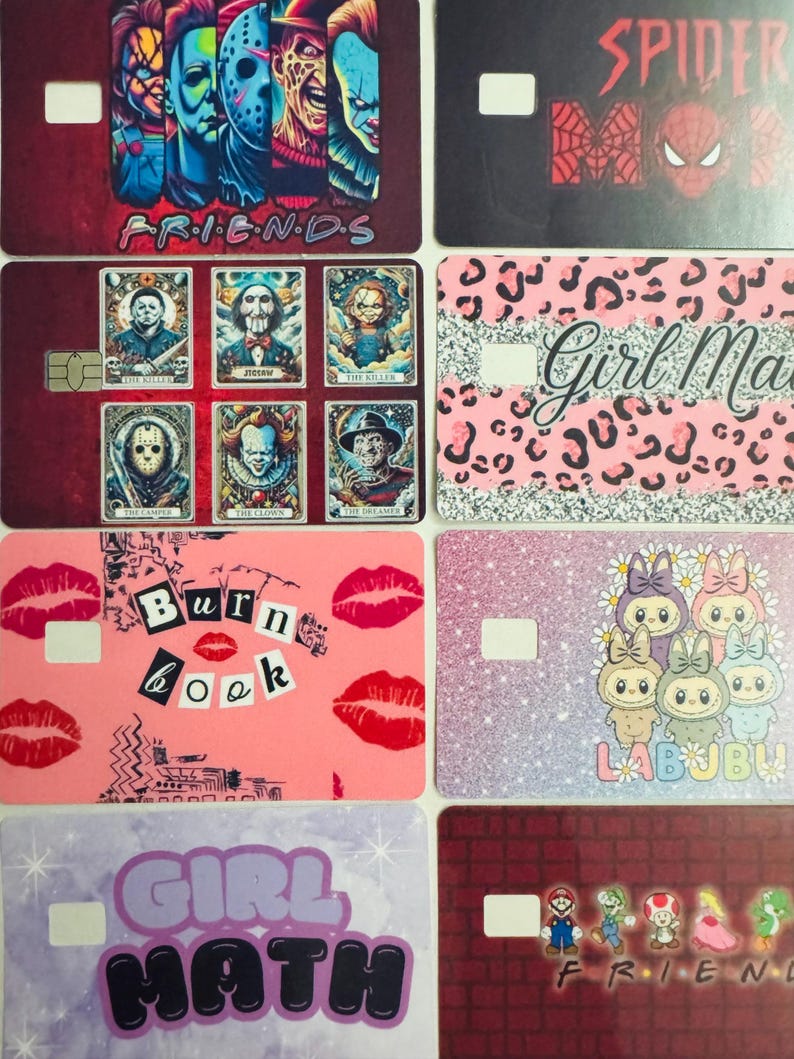 Custom Debit Card Skin: Personalized Waterproof Bank Card Wrap - Etsy