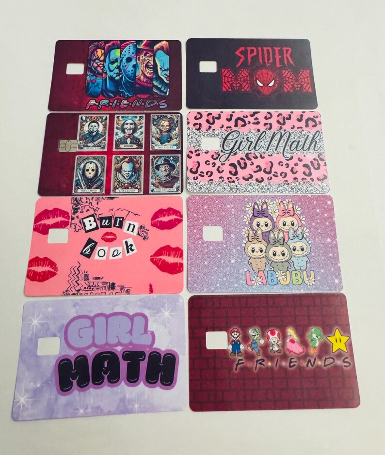 Custom Debit Card Skin: Personalized Waterproof Bank Card Wrap - Etsy