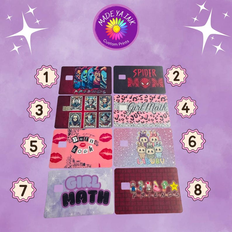 Custom Debit Card Skin: Personalized Waterproof Bank Card Wrap - Etsy