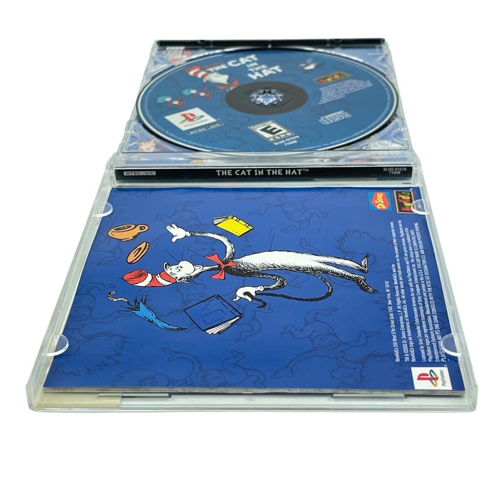 Playstation the Cat in the Hat Video Game Sony PS1 Complete Rated E ...