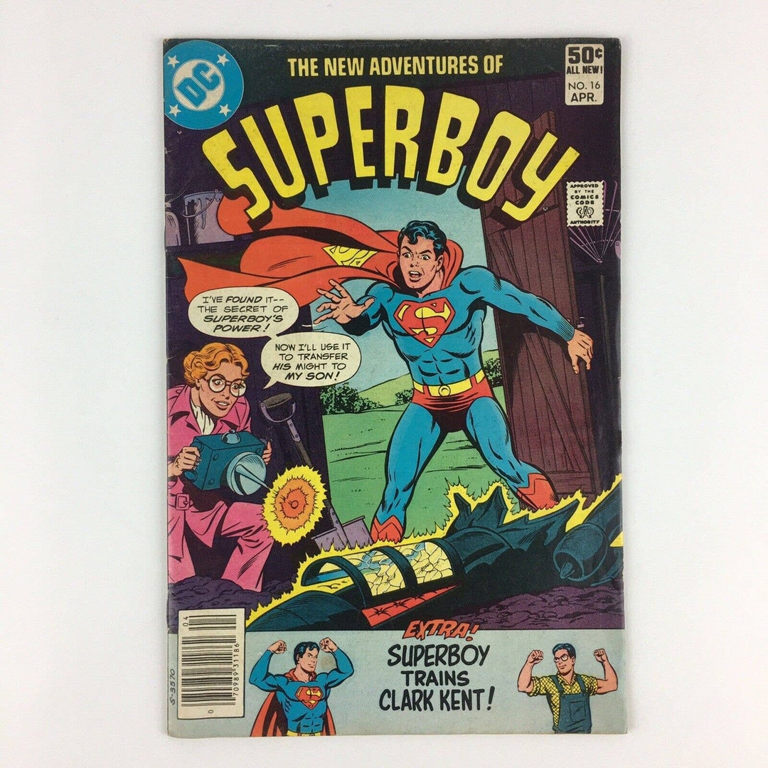 DC Comics New Adventures of Superboy Vol 2 No 16 April 1981 Vintage Comic Book - Etsy